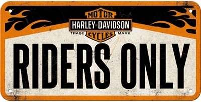 Znak, viseći Harley-Davidson Riders Only