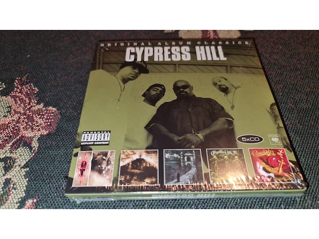 Cypress Hill - Original album classics 5CDa , NOVO!