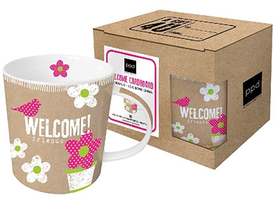 Trend Mug Welcome Cardboard