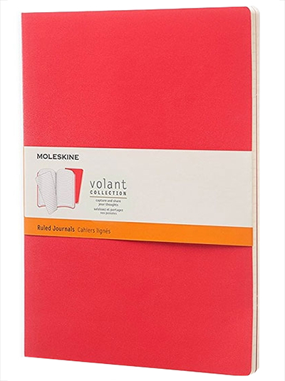 Agenda - Extra Large Volant Geranium Red/Scarlet