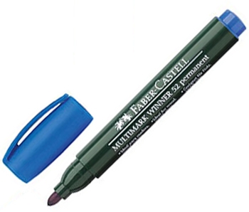 Permanenti marker, Plavi