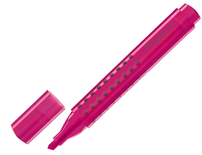 Flomaster, textliner, Grip, Roze