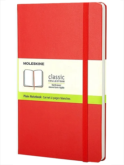 Moleskine - Notebook, Large - Red
