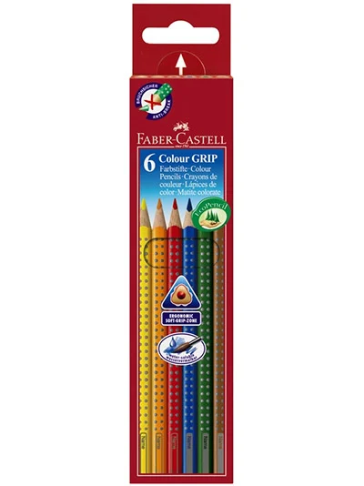 Faber-Castell drvene bojice grip 1/6 grip