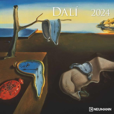 Zidni kalendar 2024 - Dali, 30x30 cm