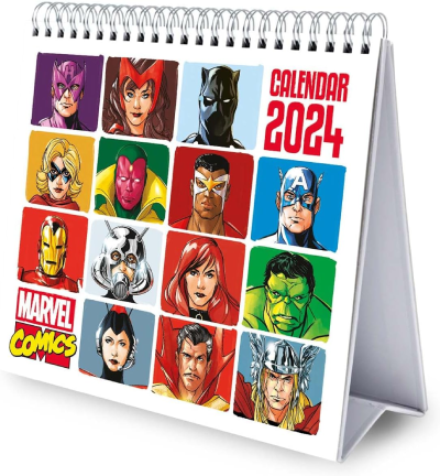 Stoni kalendar 2024 - Marvel Comics, Deluxe, 20x17 cm