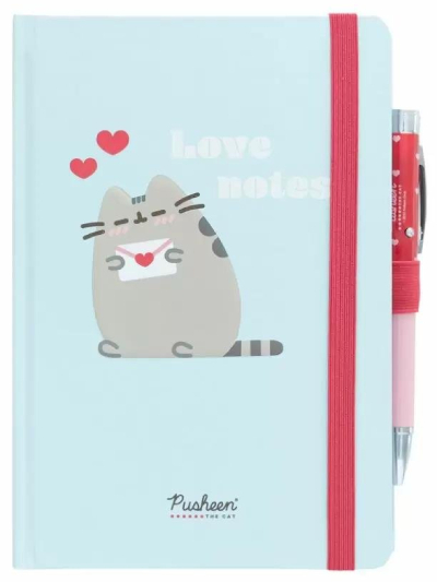 Agenda A5 sa olovkom - Pusheen, Purrfect Love Collection