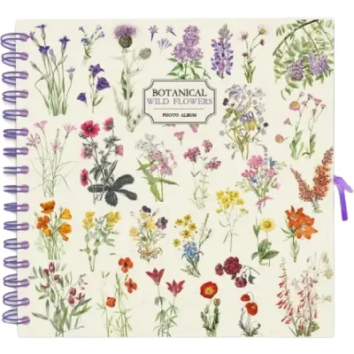 Foto album - Kokonote Botanical, Wild Flowers, Scrapbook 40 str