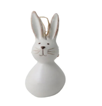 USK viseća dekoracija - White Rabbit, 7 cm