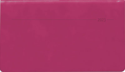 Planer 2023 - Soft Touch, Pink, 15.6x9 cm