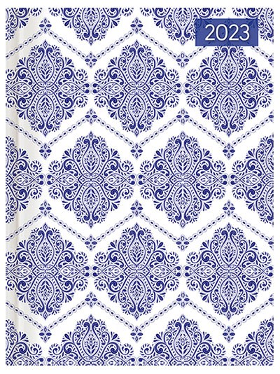 Agenda A6 2023 - Style, Paisley, 10.7x15.2 cm