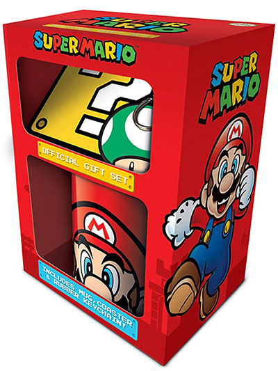 Šolja, podmetač i privezak - Super Mario Mario
