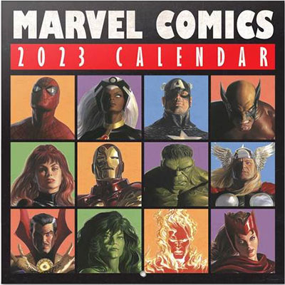 Zidni kalendar 2023 - Marvel, Marvel Comics, 30x30 cm