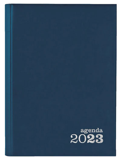 Agenda 2023 - Desk Daily, Classic Blue, 14.7x21 cm