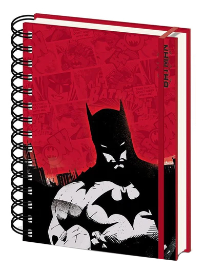 Agenda A5 Wiro - DC, Batman, Red