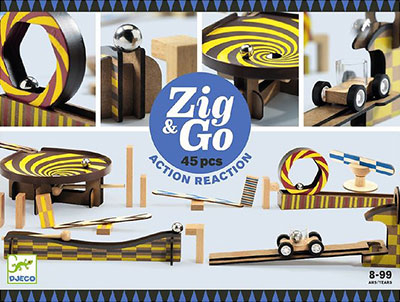 Igra lančanih reakcija - Zig & Go, Wroom 45pcs
