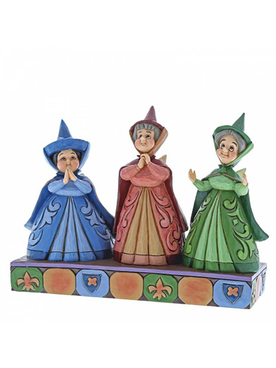 Figura - Disney, Sleeping Beauty, Three Fairies Royal Guests