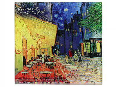 Podmetač - Van Gogh, The Cafe Terrace at Night, glass