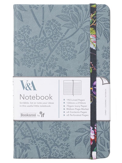 Agenda - A5, V&A, Bookaroo, Kilburn, Black Floral