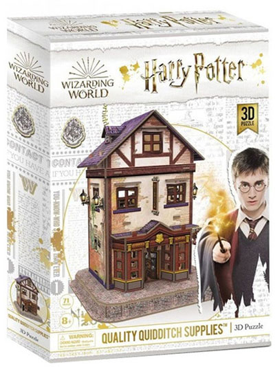 Puzzle Cubicfun HP Diagon Alley Quality Quidditch Supplies DS1008h