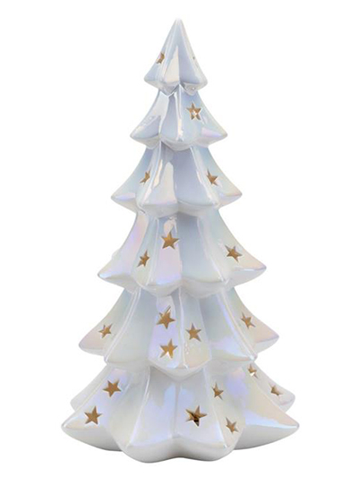 NG Dekoracija LED - Silver Tree, 27 cm