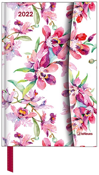 Agenda 2022 - Magneto Diary, Flower Fantasy 10x15 cm