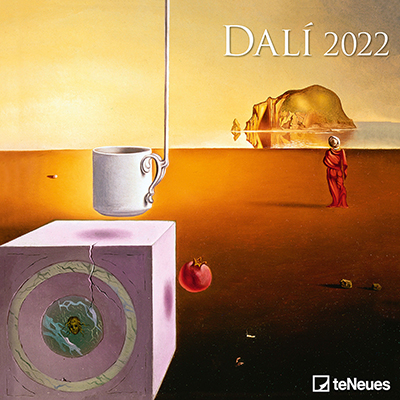 Zidni kalendar 2022 - Dali, 30x30 cm