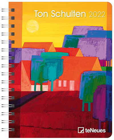 Agenda 2022 - Ton Schulten Diary, 16.5x21.6 cm