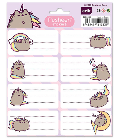 Nalepnice set 8 - Pusheen, The Cat 2