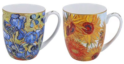 Set šolja - Van Gogh, Sunflowers & Irises