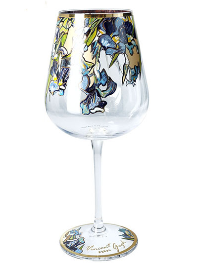 Čaša za vino - Van Gogh, Irises