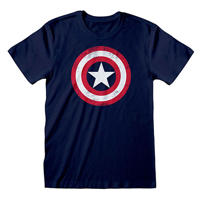 Majica - Marvel, Captain America Shield, L