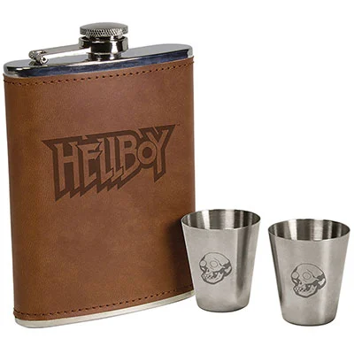 Set pljoska i čaše - Hellboy, Deluxe