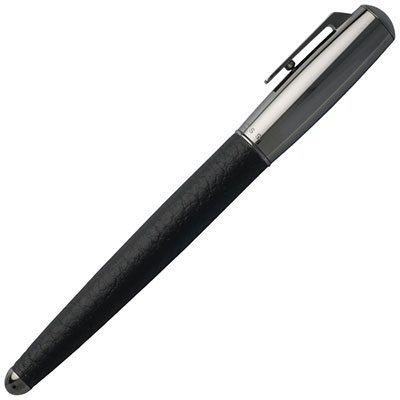 Hugo Boss Fountain Pen - Pure Leather, Black