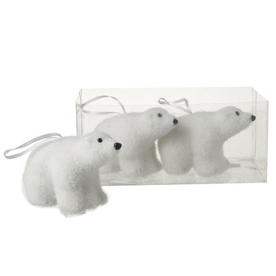 Set novogodišnjih ukrasa - Polar Bear, 1/3