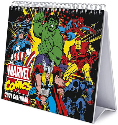 Stoni kalendar Deluxe 2021 - Marvel Comics