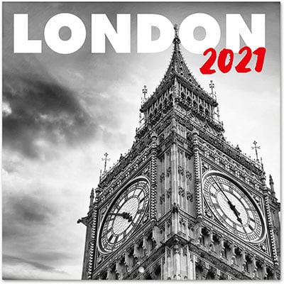 Kalendar 2021 - London B&W