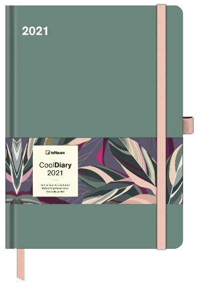 Agenda - Cool Diary Sage Green 2021