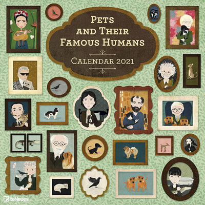 Kalendar - Pets and Their Famous Humans 2021