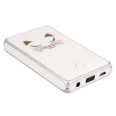 Punjač USB - Get The Power, White Cat