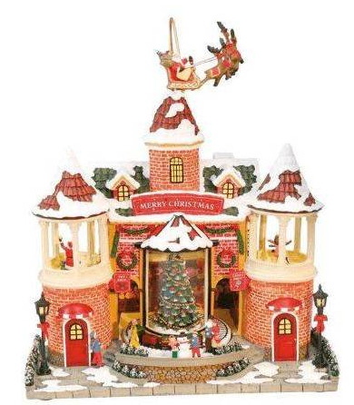 Muzička figura - House with reindeer