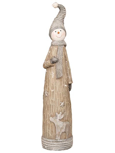 Novogodišnja figura - Snowman Reindeer