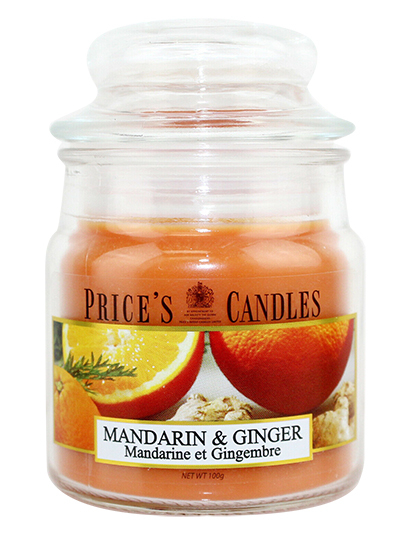 Mirišljava sveća u tegli - Mandarin & Ginger, S