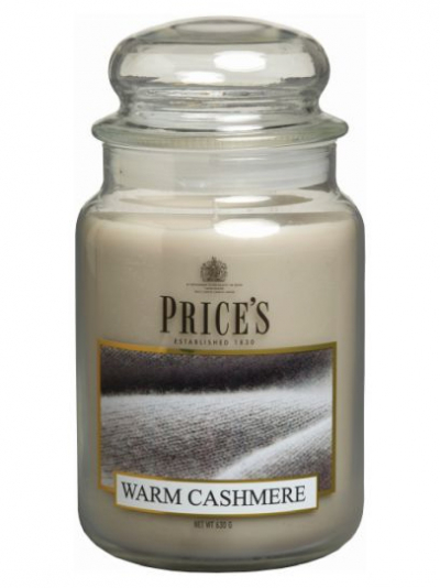 Mirišljava sveća u tegli - Warm Cashmere, L