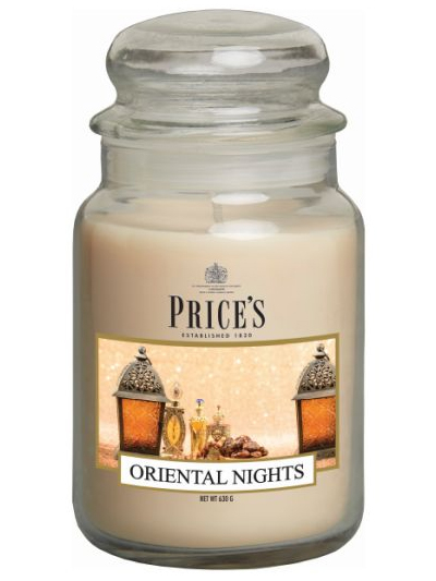 Mirišljava sveća u tegli - Oriental Nights, L