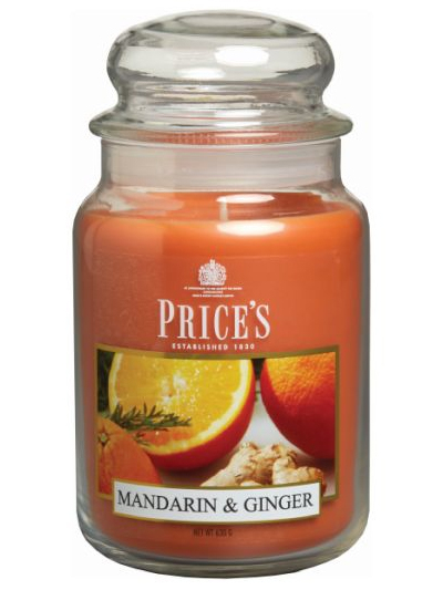 Mirišljava sveća u tegli - Mandarin & Ginger, L