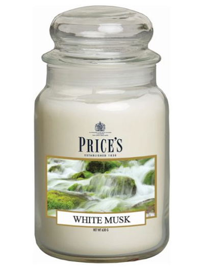 Mirišljava sveća u tegli - White Musk, L