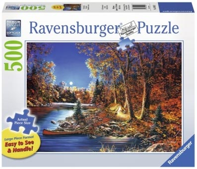 Ravensburger puzzle (slagalice) - Noć u šatoru