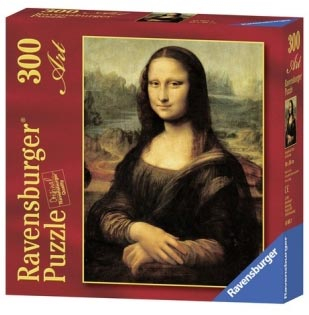 Ravensburger puzzle (slagalice) - Da Vinči „Mona Liza“
