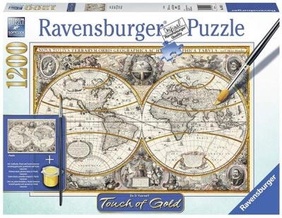 Ravensburger puzzle (slagalice) - Antička mapa sveta